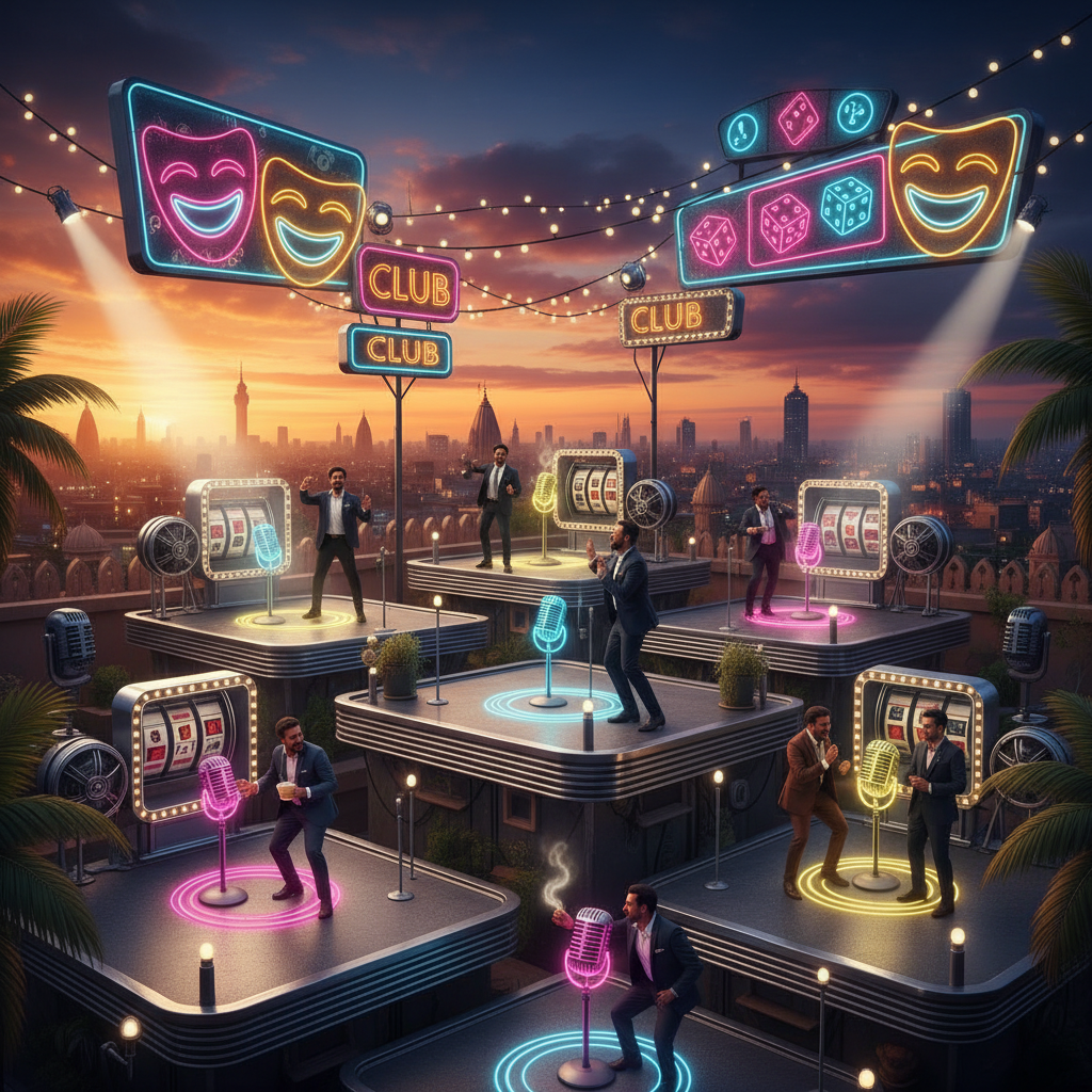 Mumbai Laugh Lights - Slots Casino by Jabali AI