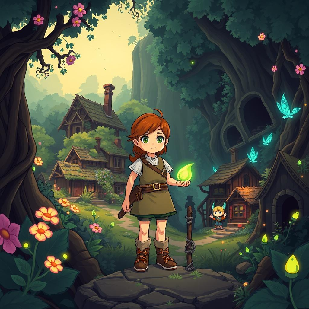 Rootbound Legends: A Tale of Growth and Steel - Adventure RPG by Jabali AI