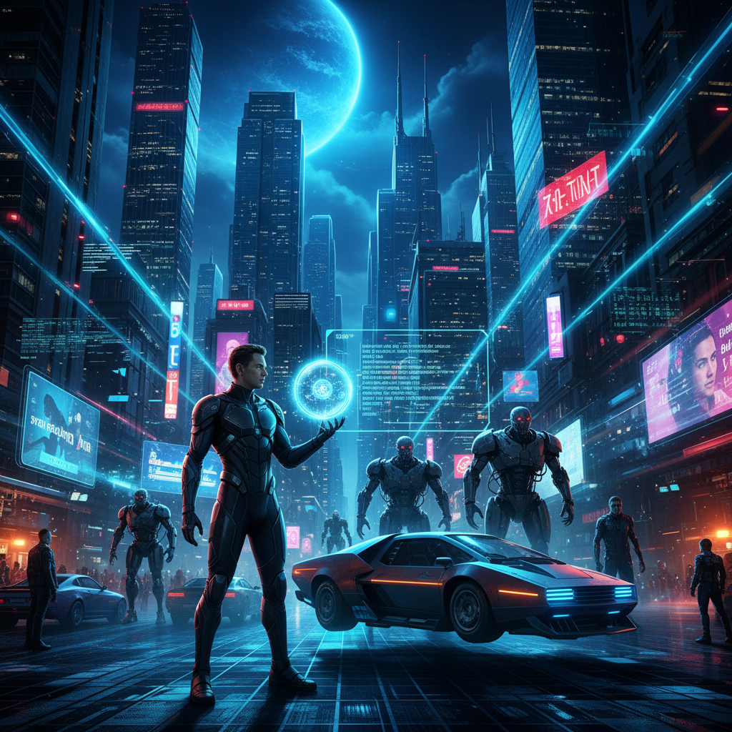 Neon Equation - 3D Open World by Jabali AI