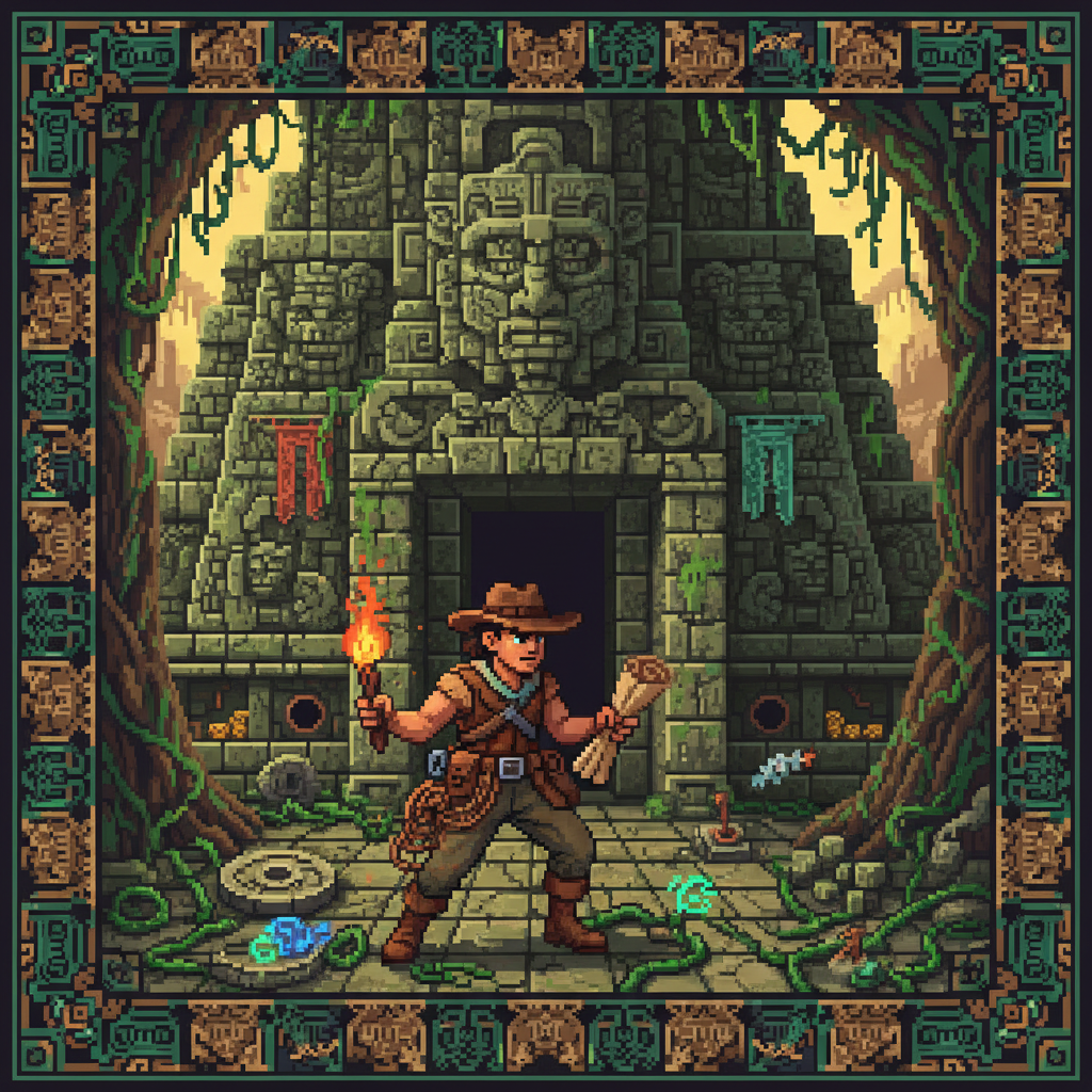 Temple of the Lost Relics - create-from-scratch by Jabali AI