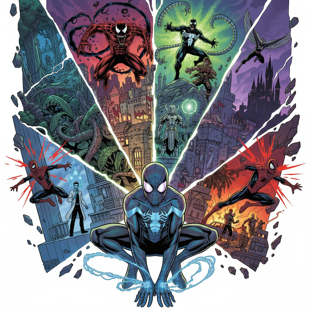 Spider-Verse: Rift City - Adventure RPG by Jabali AI