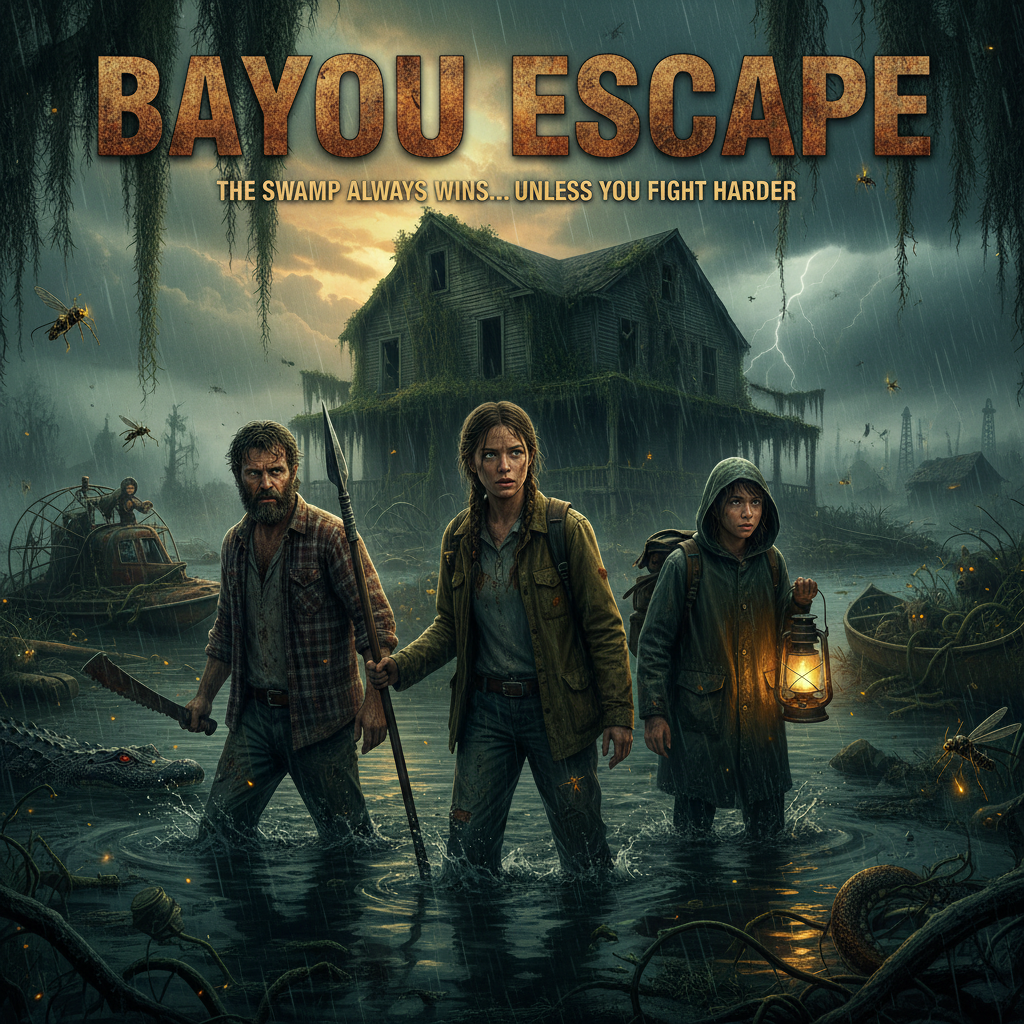 Outlast the Bayou - 3D Open World by Jabali AI