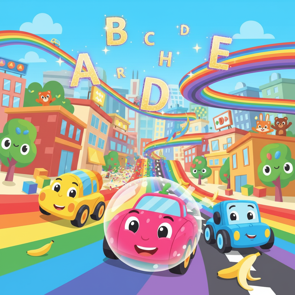 Alphabet Racers: French Dash - 3D Racing by Jabali AI