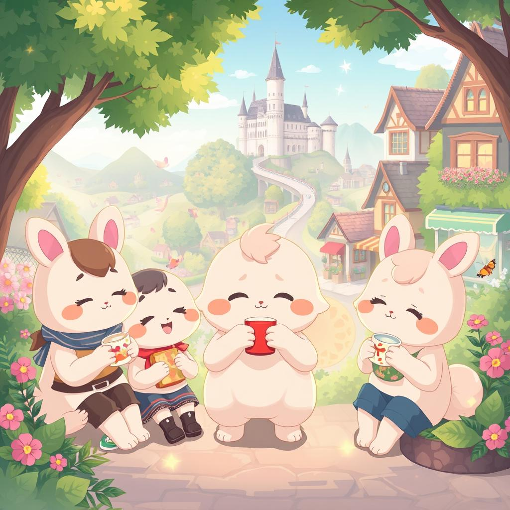 Labubu's Cozy Village - Adventure RPG by Jabali AI