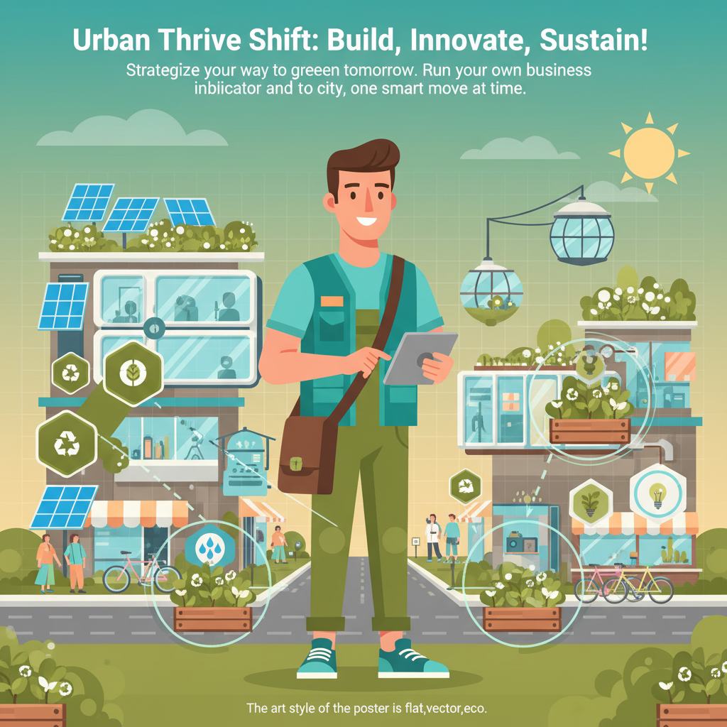 Urban Thrive Shift - Grid-Based Puzzle by Jabali AI