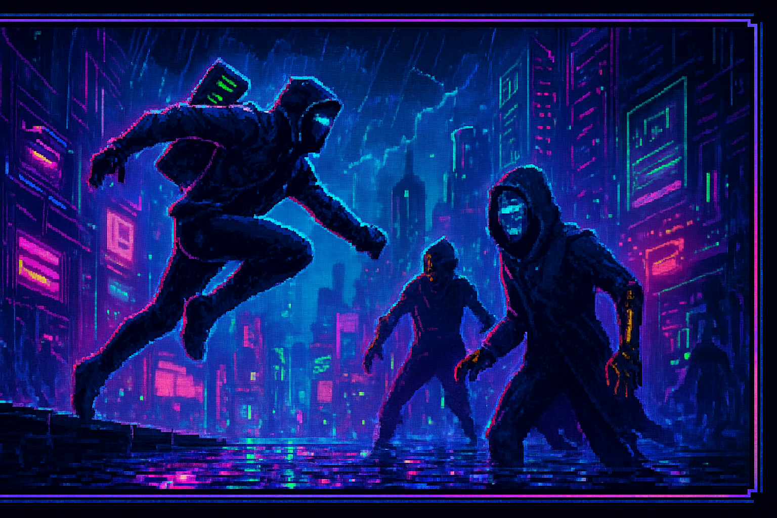 Neon Rewind - Branching Interactive Story by Jabali AI