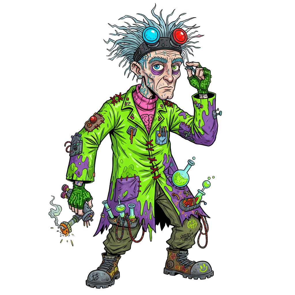 Dr. Gray Matter - Character Life Simulation by Jabali AI