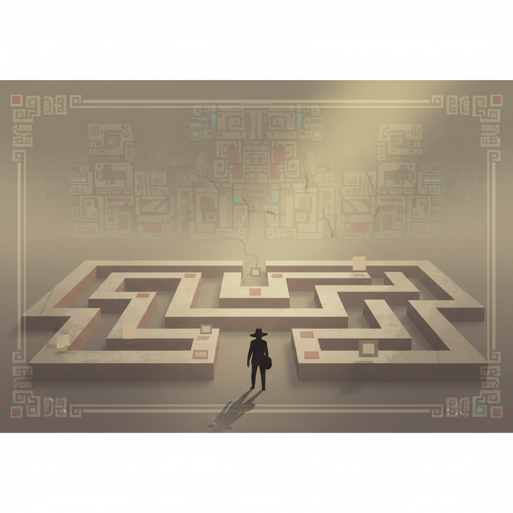 Temple Paths: Ancient Labyrinth Explorer - create-from-scratch by Jabali AI