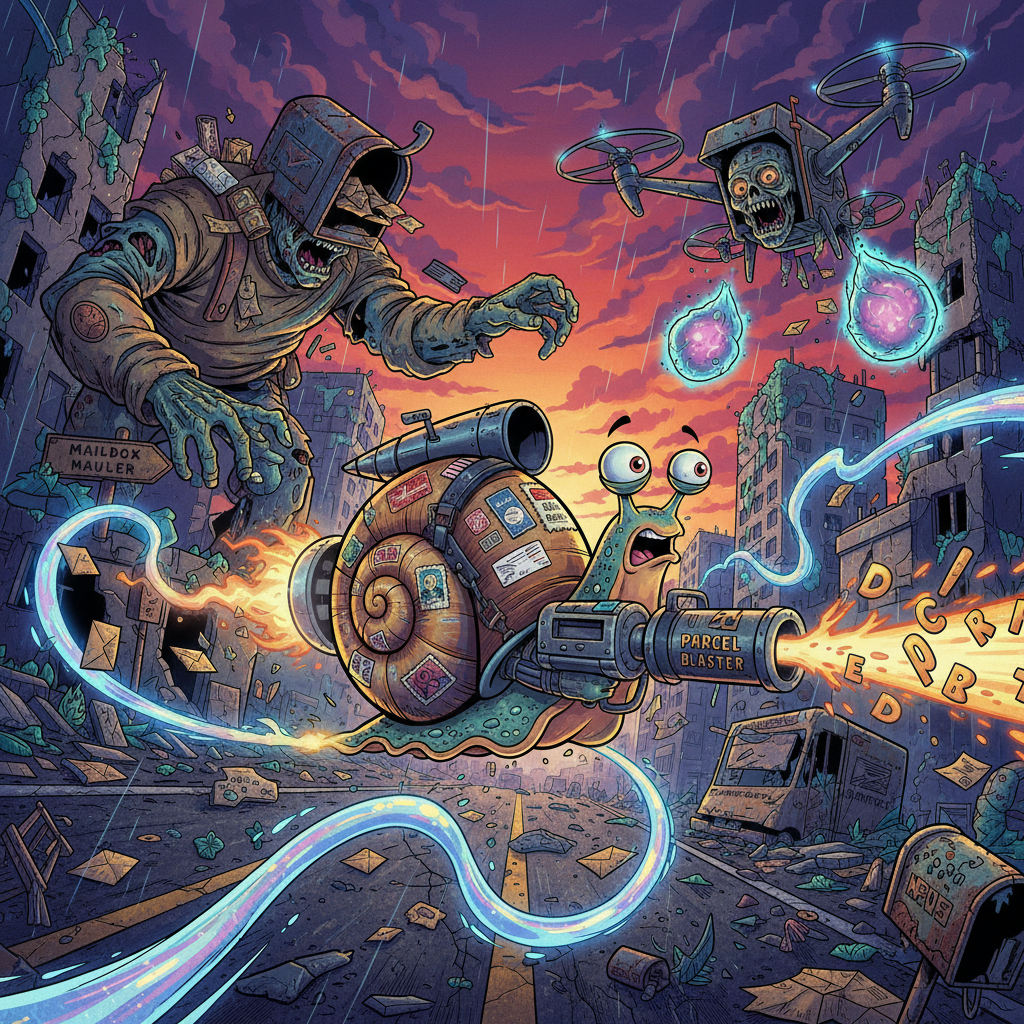 Jetpack Snail Express - Directional Shooter by Jabali AI