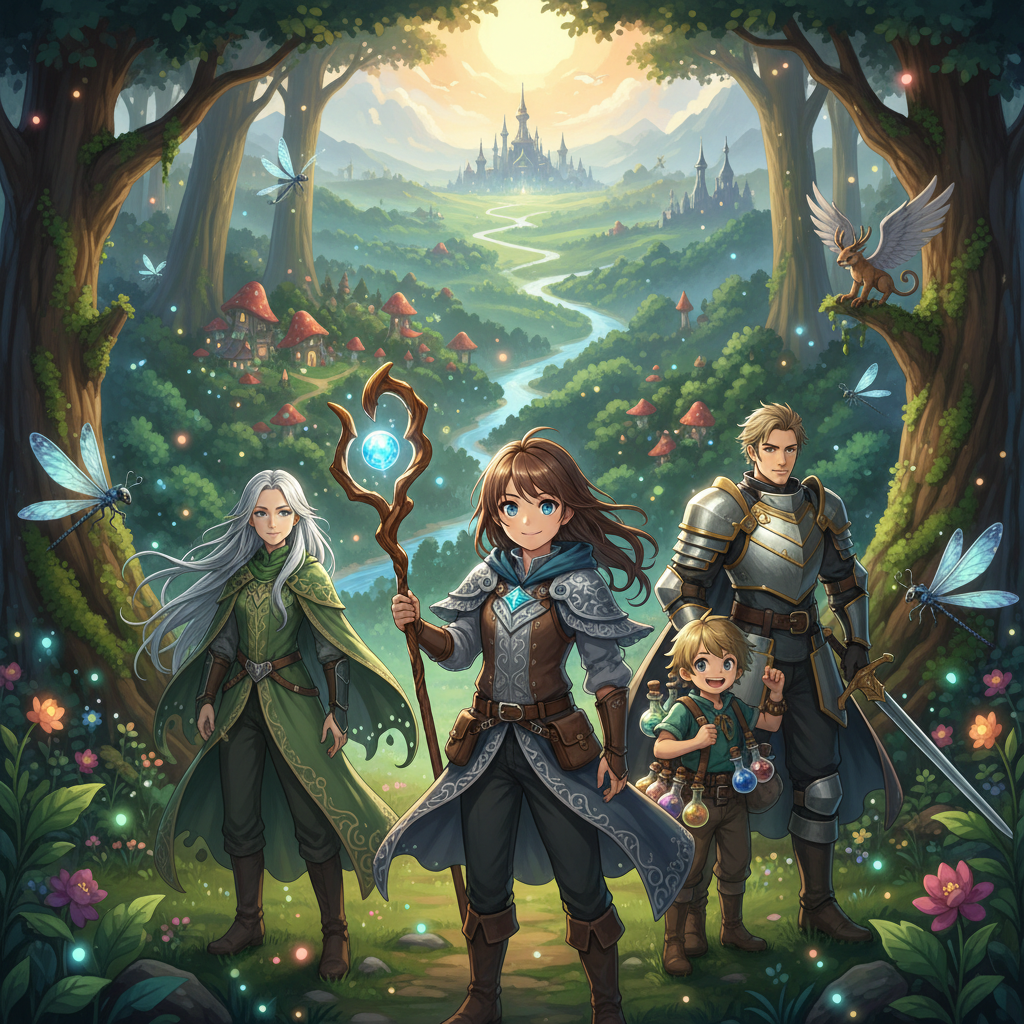 Treewood: Bonds of Magic - Adventure RPG by Jabali AI