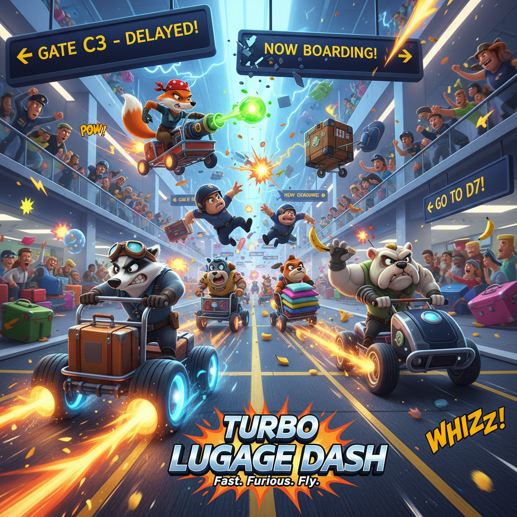 Terminal Turbo Takedown - 3D Racing by Jabali AI