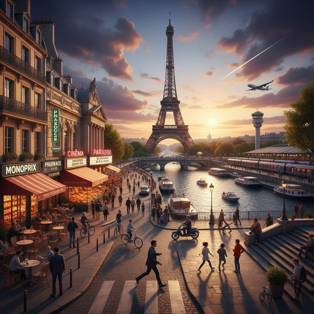 Paris Alive - 3D Open World by Jabali AI