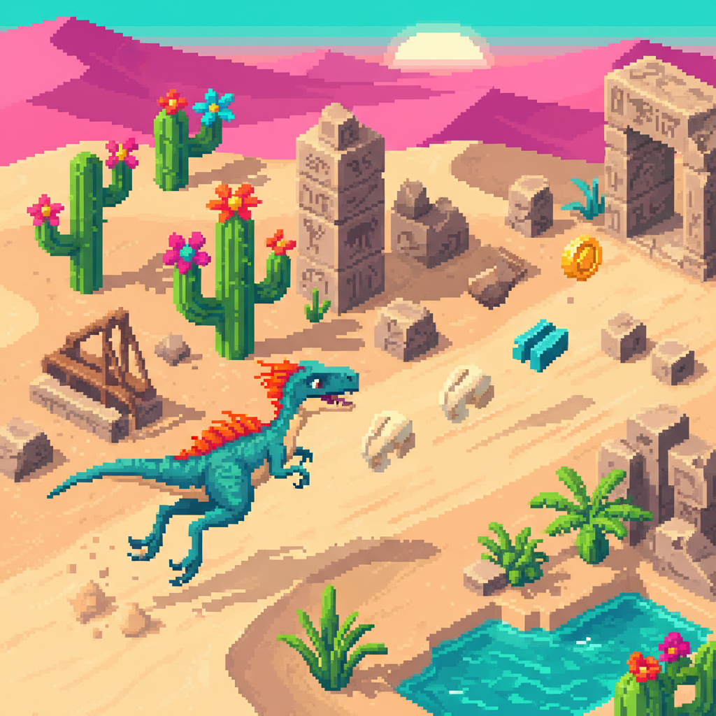 Skitter's Ruin Run - Rhythm Platformer by Jabali AI