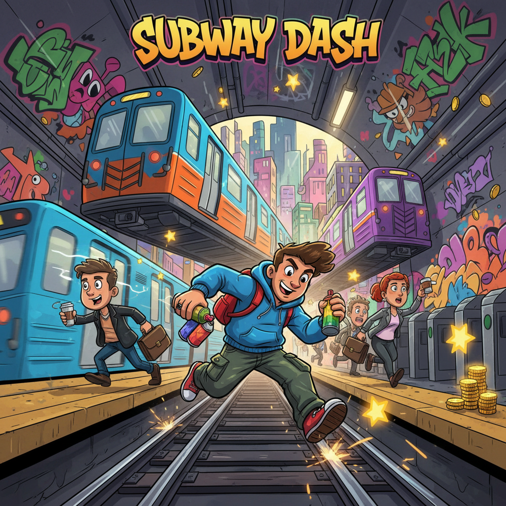 Graffiti Run - Crossing Arcade by Jabali AI