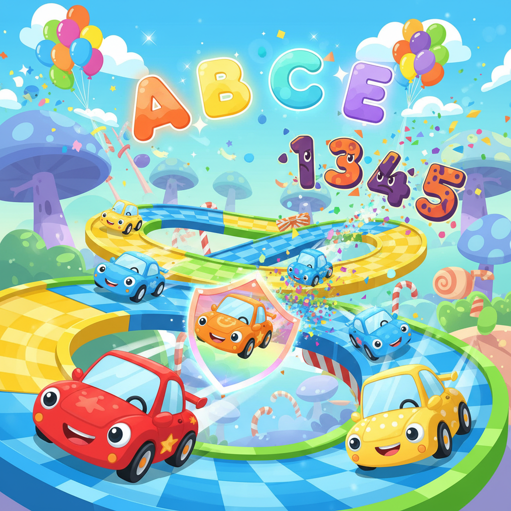 ABC vs 123 Racing - 3D Racing by Jabali AI