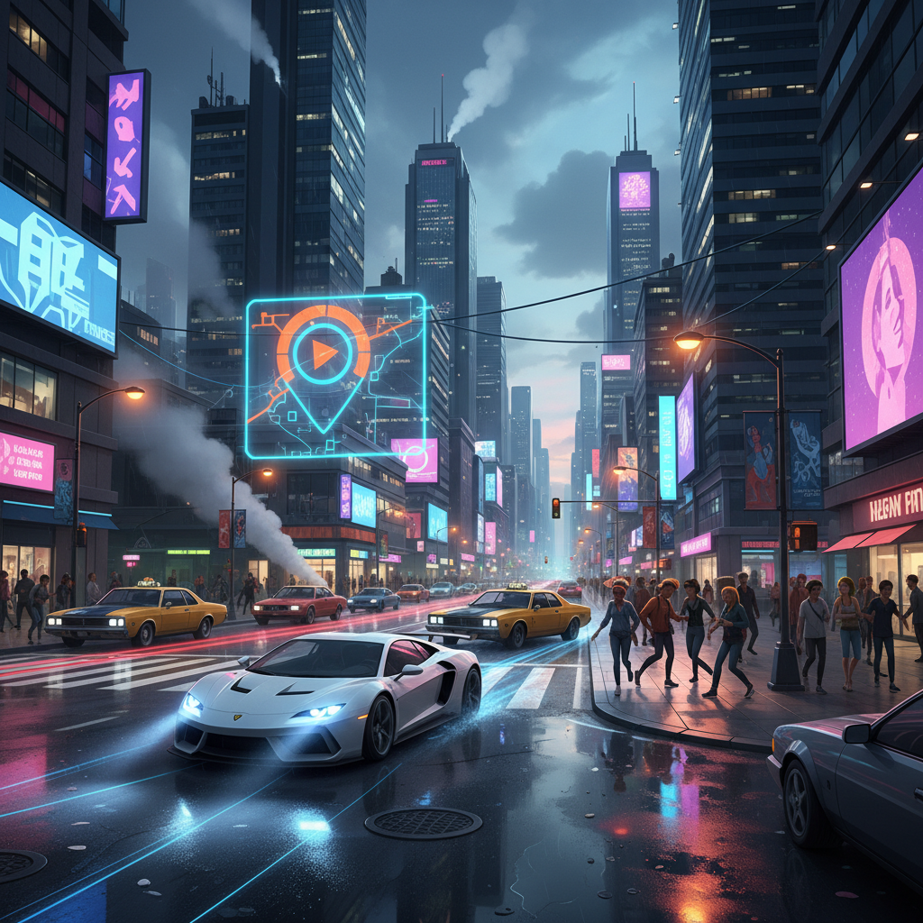 City Mapline Rush - 3D Open World by Jabali AI