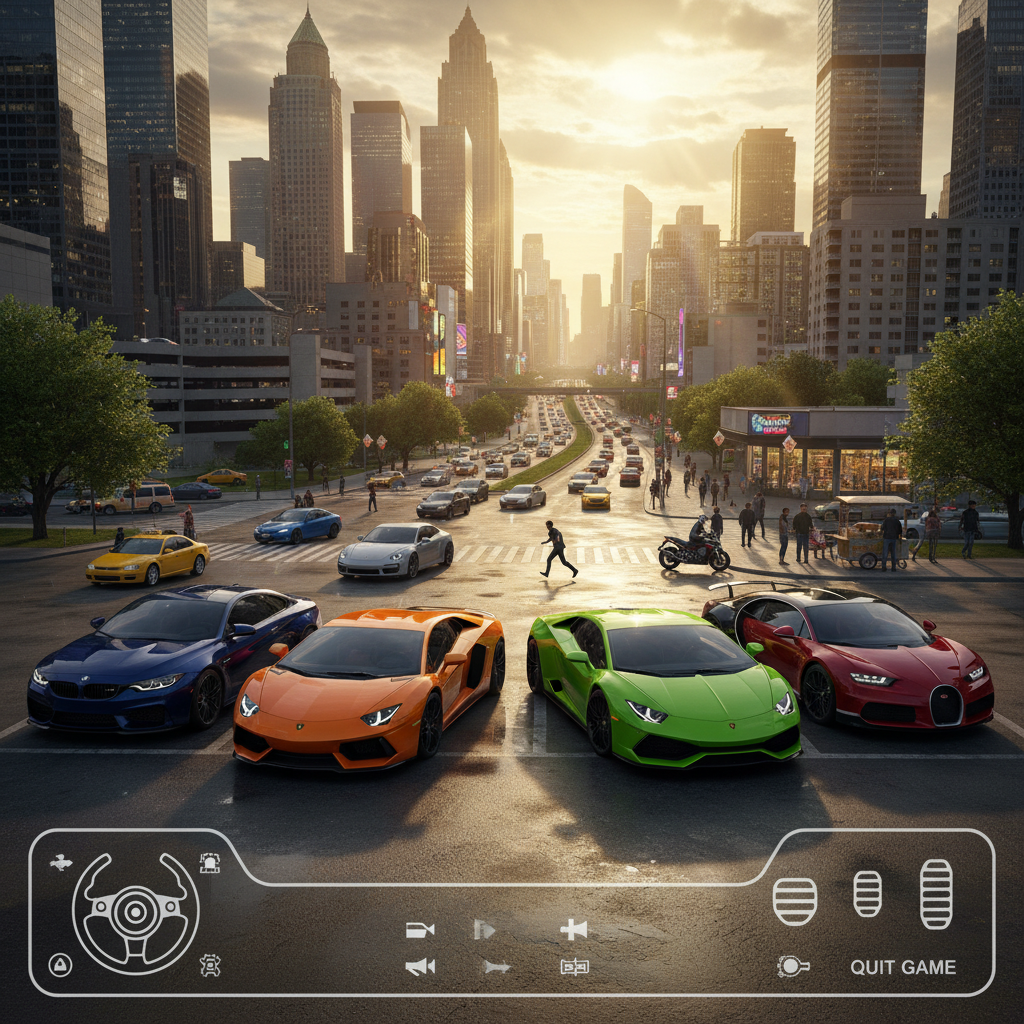 Urban Drift Simulator - 3D Open World by Jabali AI