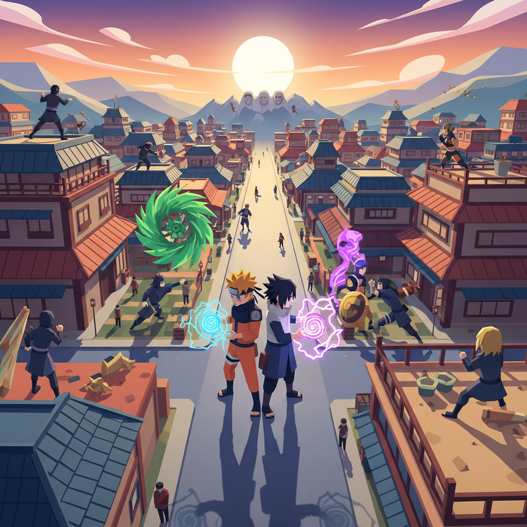 Shinobi Rivals: Leaf Battle - 3D Open World by Jabali AI