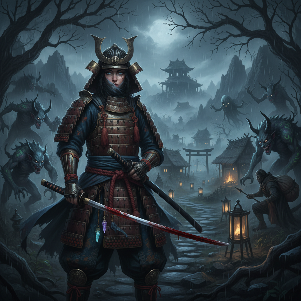 Ronin: Blood of the Demon - Adventure RPG by Jabali AI