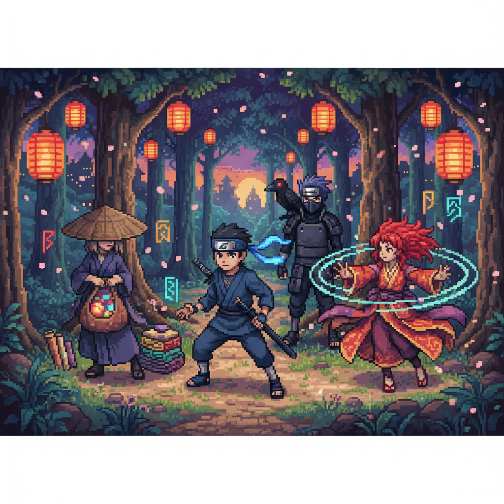 Naruto: Rise of the Ninja Legends - Adventure RPG by Jabali AI