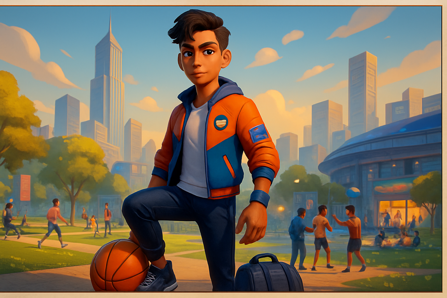 Jayden Cruz - 3D Character Simulation by Jabali AI