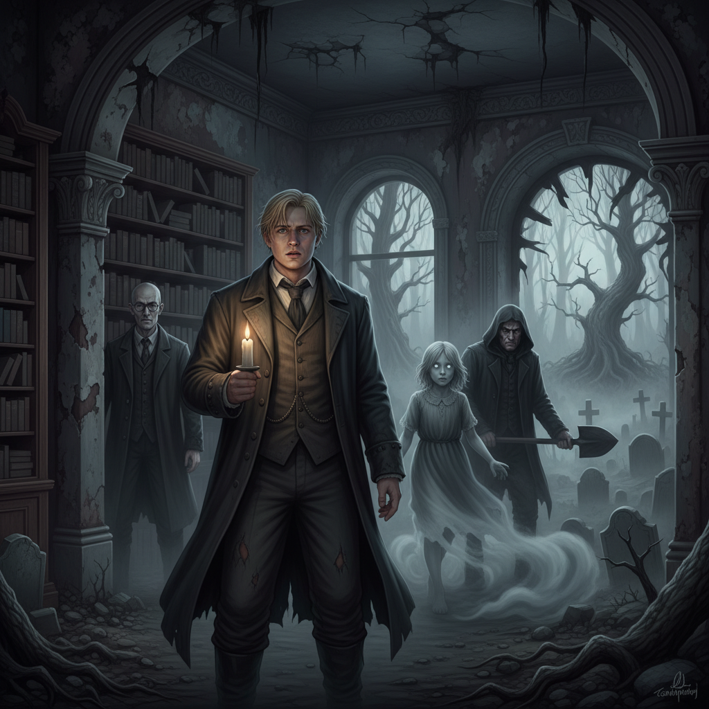 The Cursed Manor - Adventure RPG by Jabali AI