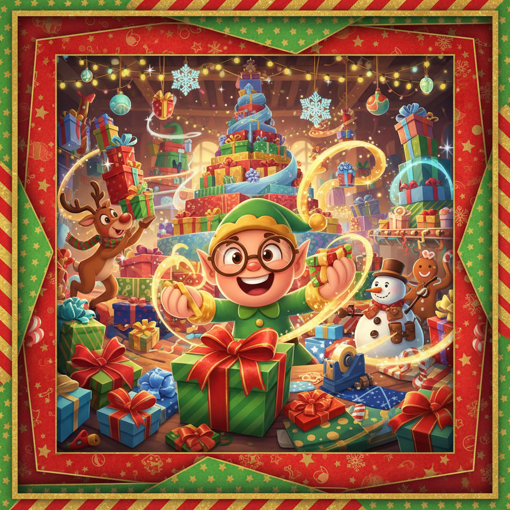 Gift Wrap Frenzy - Idle RPG by Jabali AI