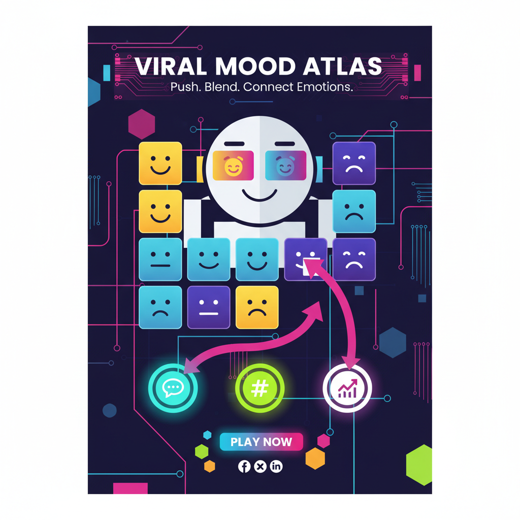 Viral Mood Atlas - Grid-Based Puzzle by Jabali AI