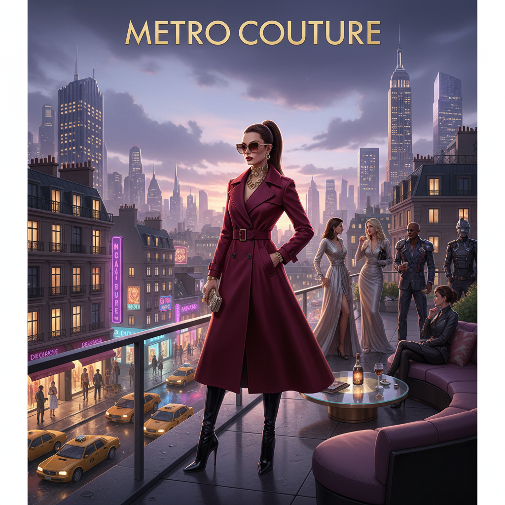 City in Vogue - 3D Open World by Jabali AI