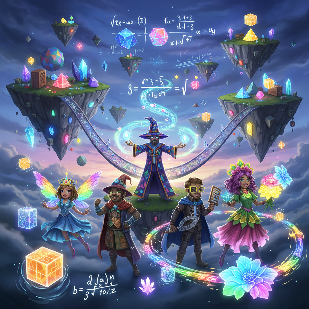 Prism Isles: Math Magic - Trivia Game by Jabali AI