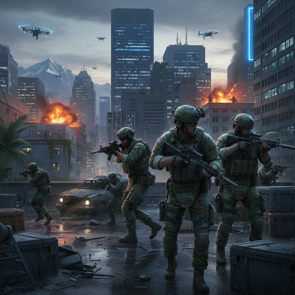 Strike Zone: Online Warfare - 3D Open World by Jabali AI