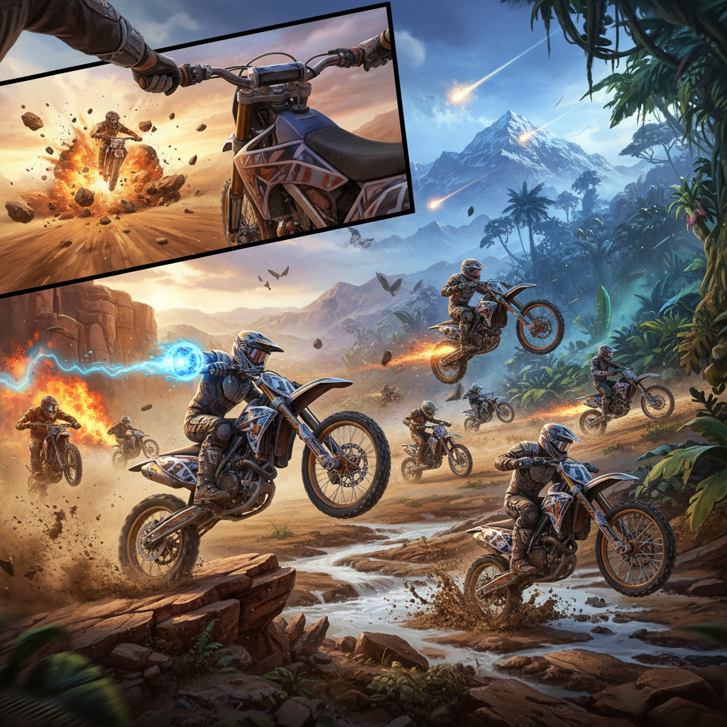 Rival Rush: Off-Road Duel - 3D Racing by Jabali AI