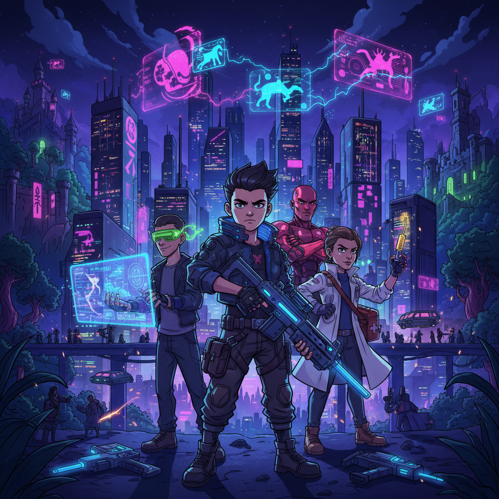 Neon Syndicate - Adventure RPG by Jabali AI