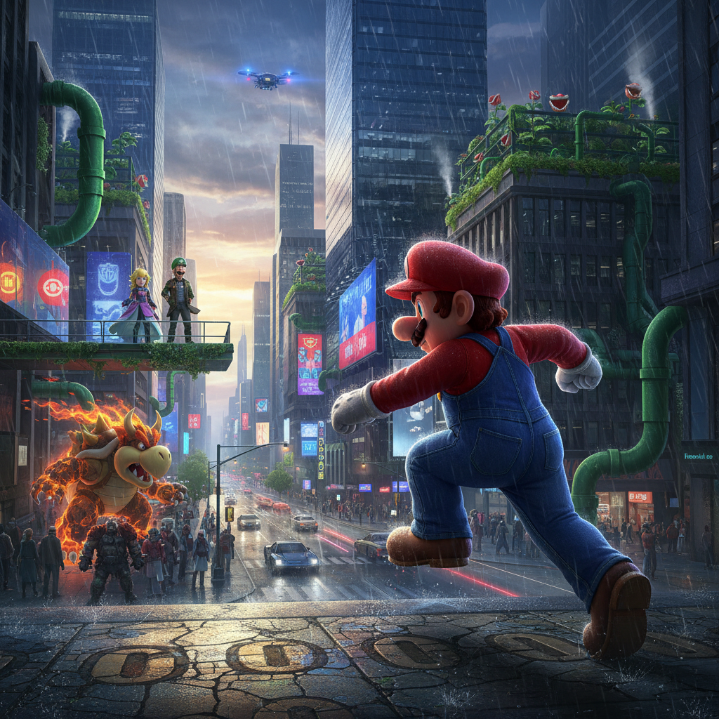 Super Mario Urban Quest - 3D Open World by Jabali AI