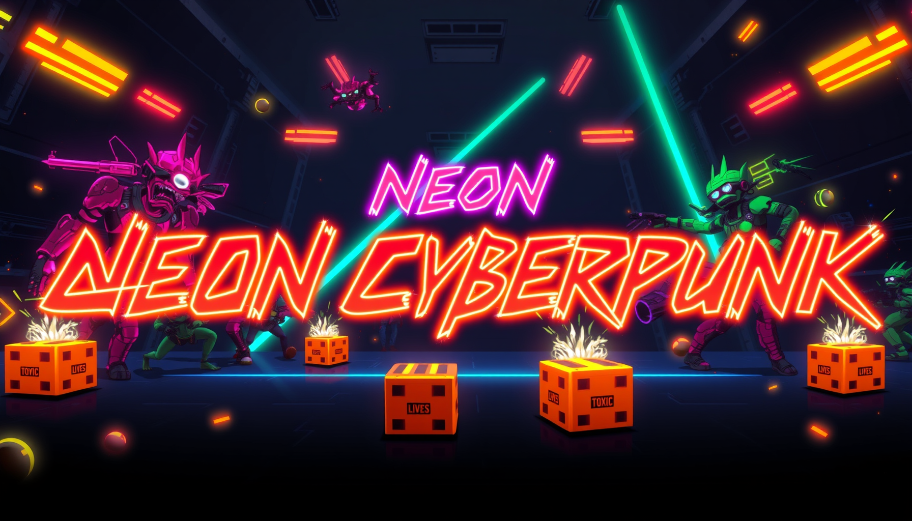 Neon Rage: Arena Survival - Maze Shooter Arcade by Jabali AI