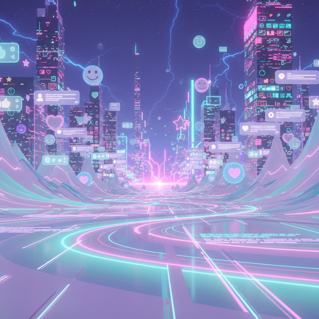 Vaporwave Val - Character Life Simulation by Jabali AI