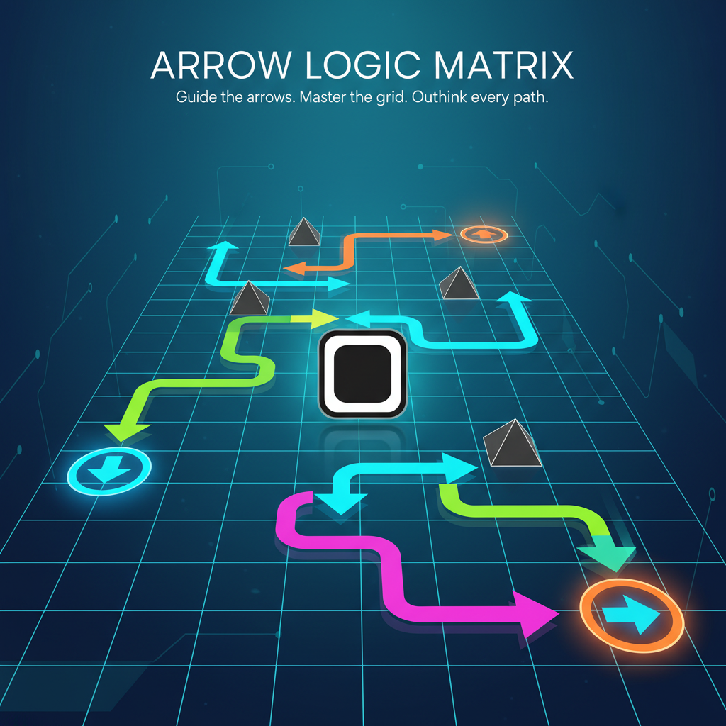 Arrow Logic Matrix - Grid-Based Puzzle by Jabali AI