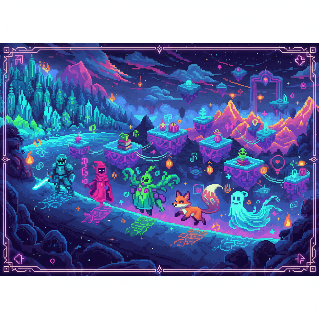 Neon Jam Spirits - Idle RPG by Jabali AI