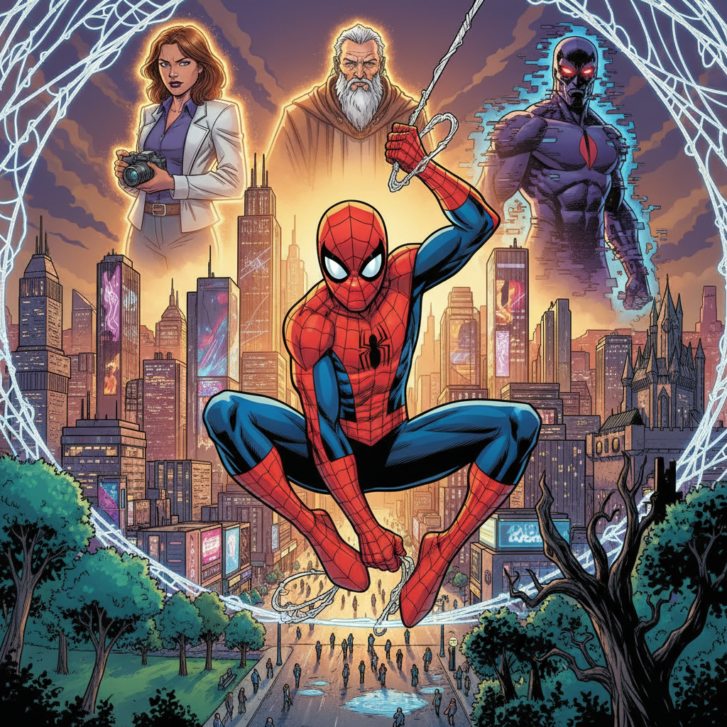Spider-Man: Web of Destiny - Adventure RPG by Jabali AI