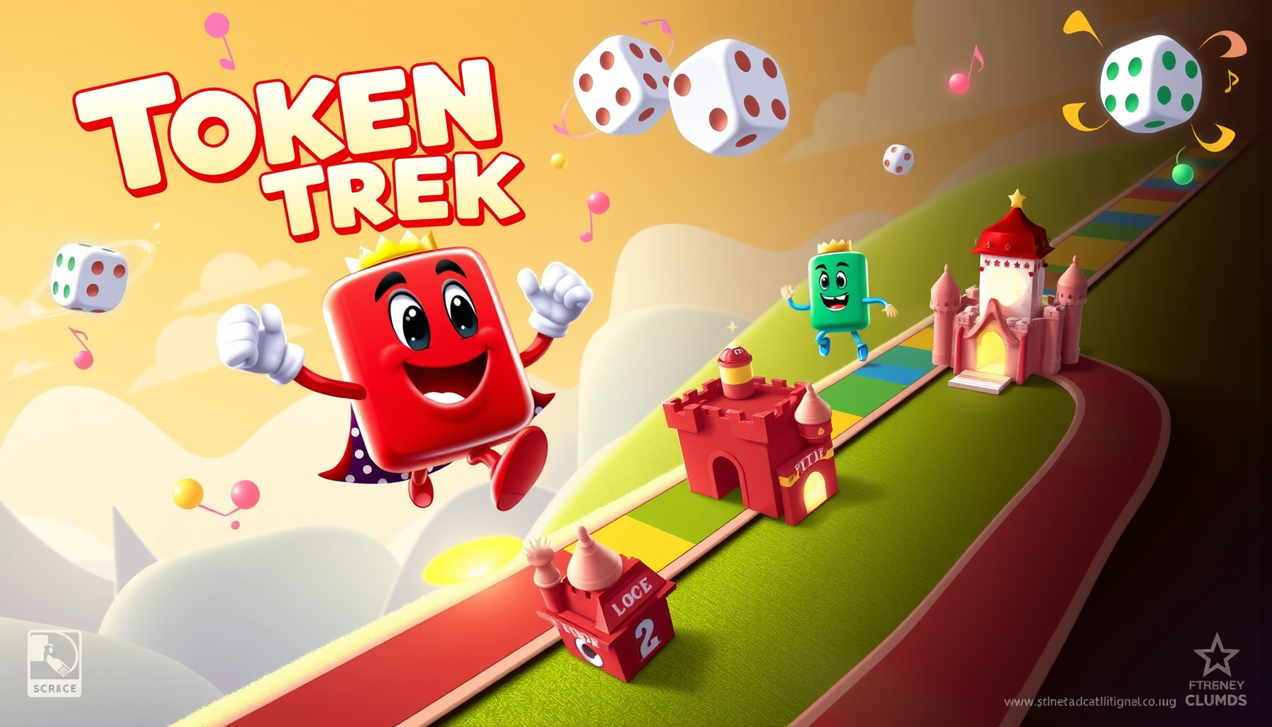 Token Trek - Grid-Based Puzzle by Jabali AI