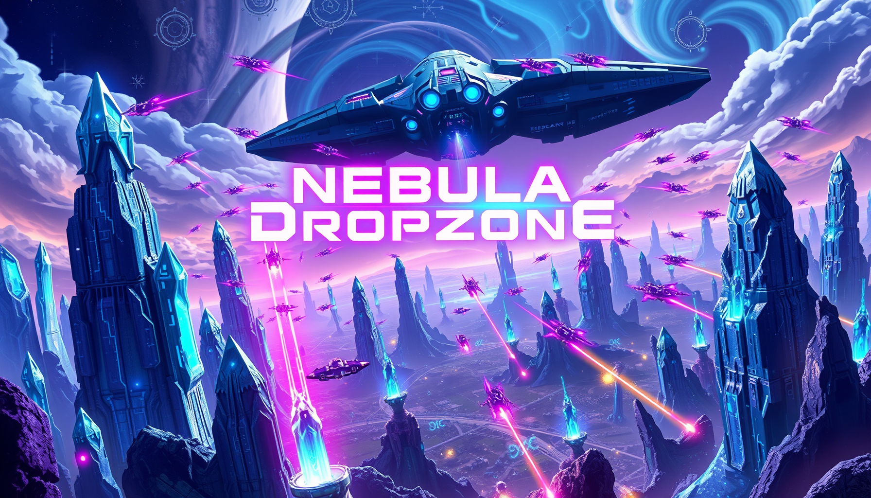 Nebula Dropzone - Fixed Shooter Arcade by Jabali AI