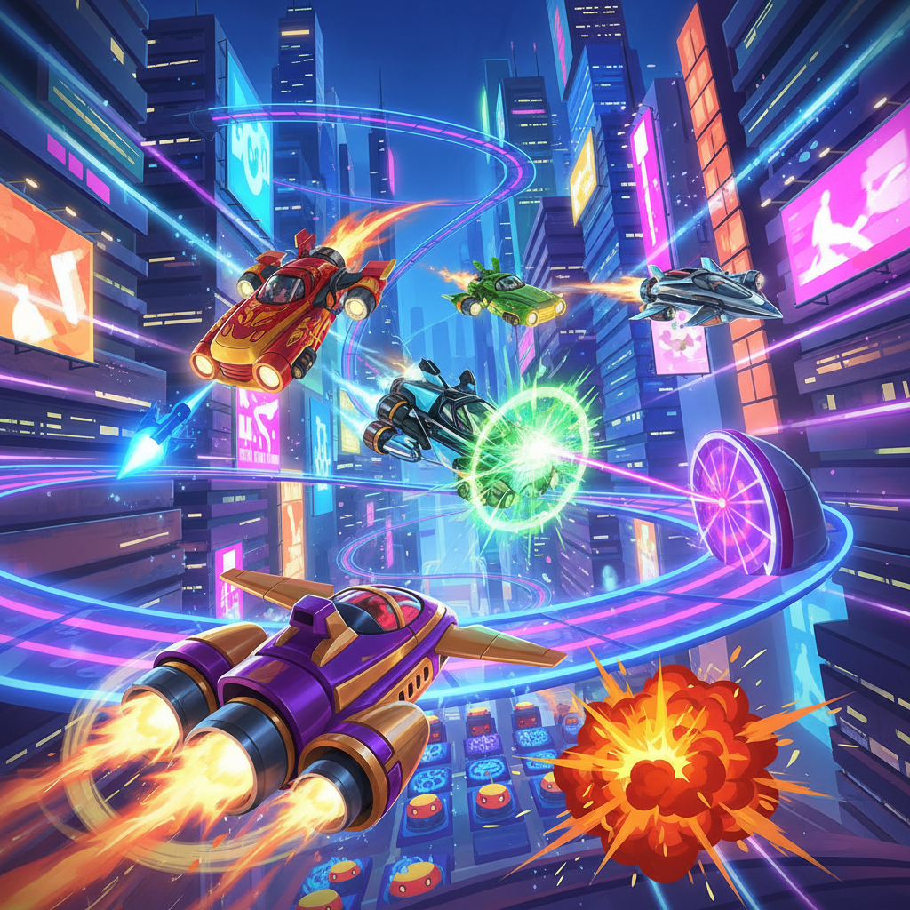 Skyline Turbo Racers - 3D Racing by Jabali AI