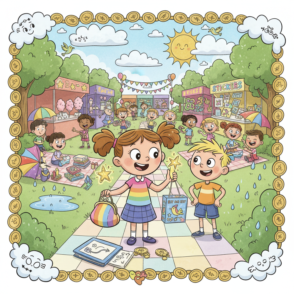 Maisie’s Fair Day Coins - Branching Interactive Story by Jabali AI