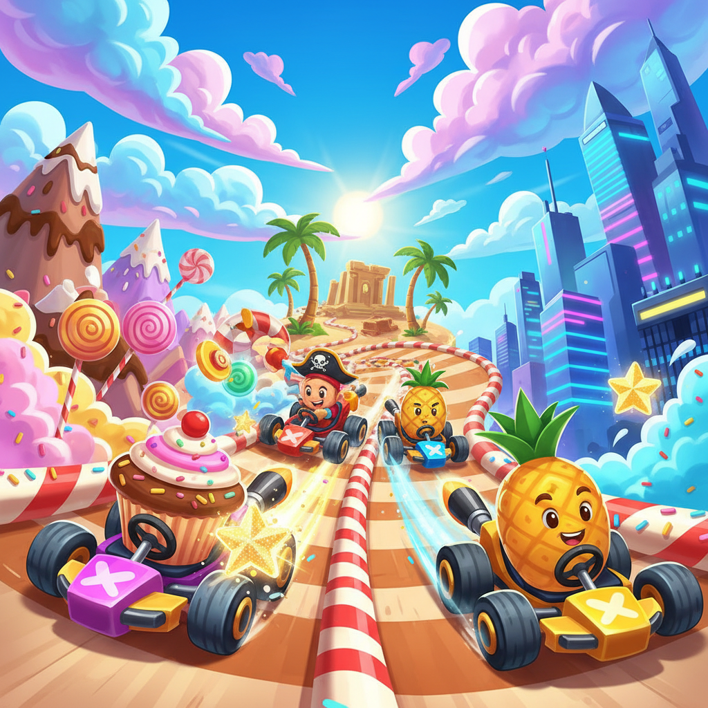 Kart Kombat Rally - 3D Racing by Jabali AI