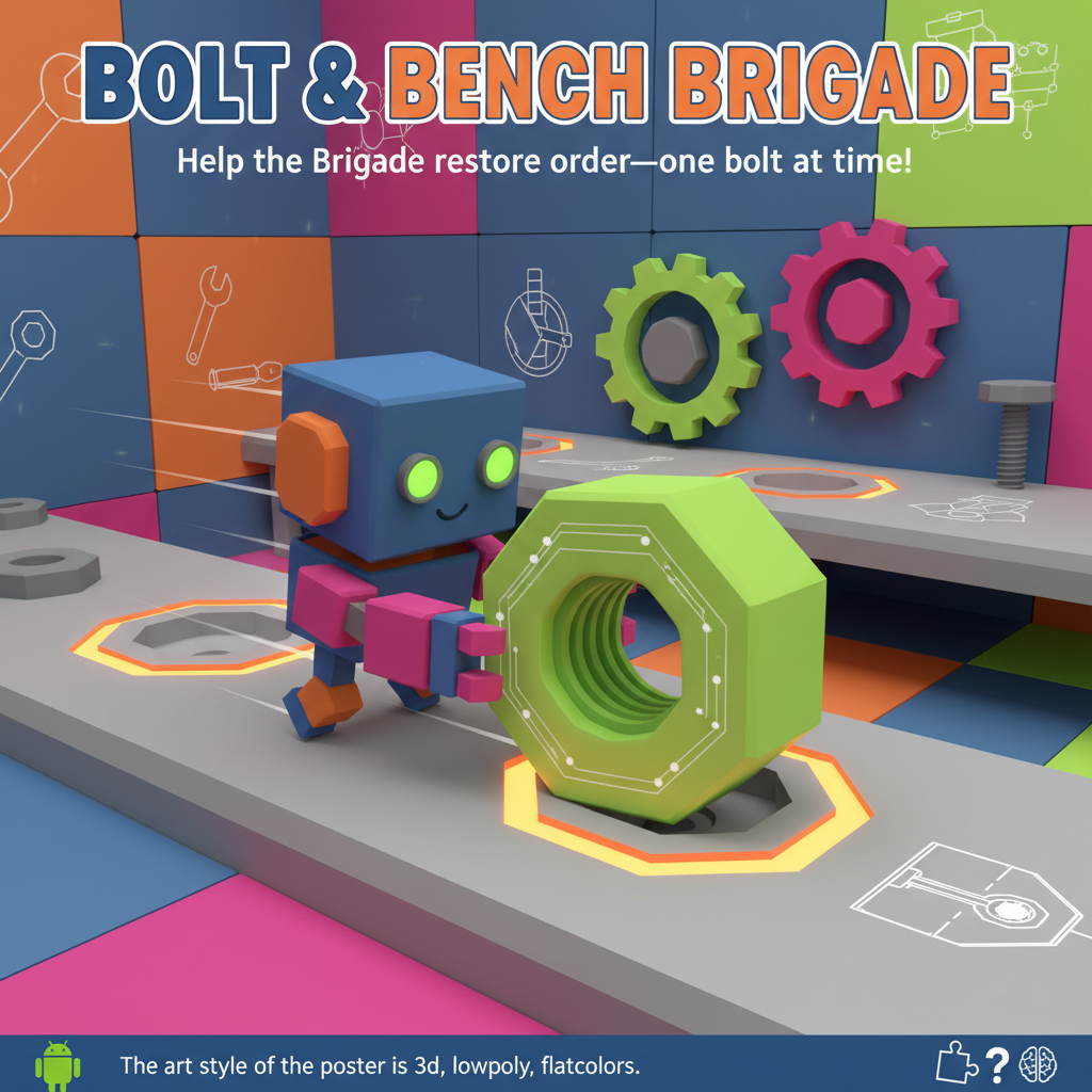 Bolt & Bench Brigade - Grid-Based Puzzle by Jabali AI