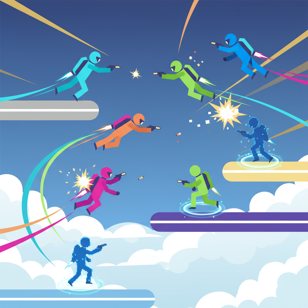 Lift Off Legends - Directional Shooter by Jabali AI