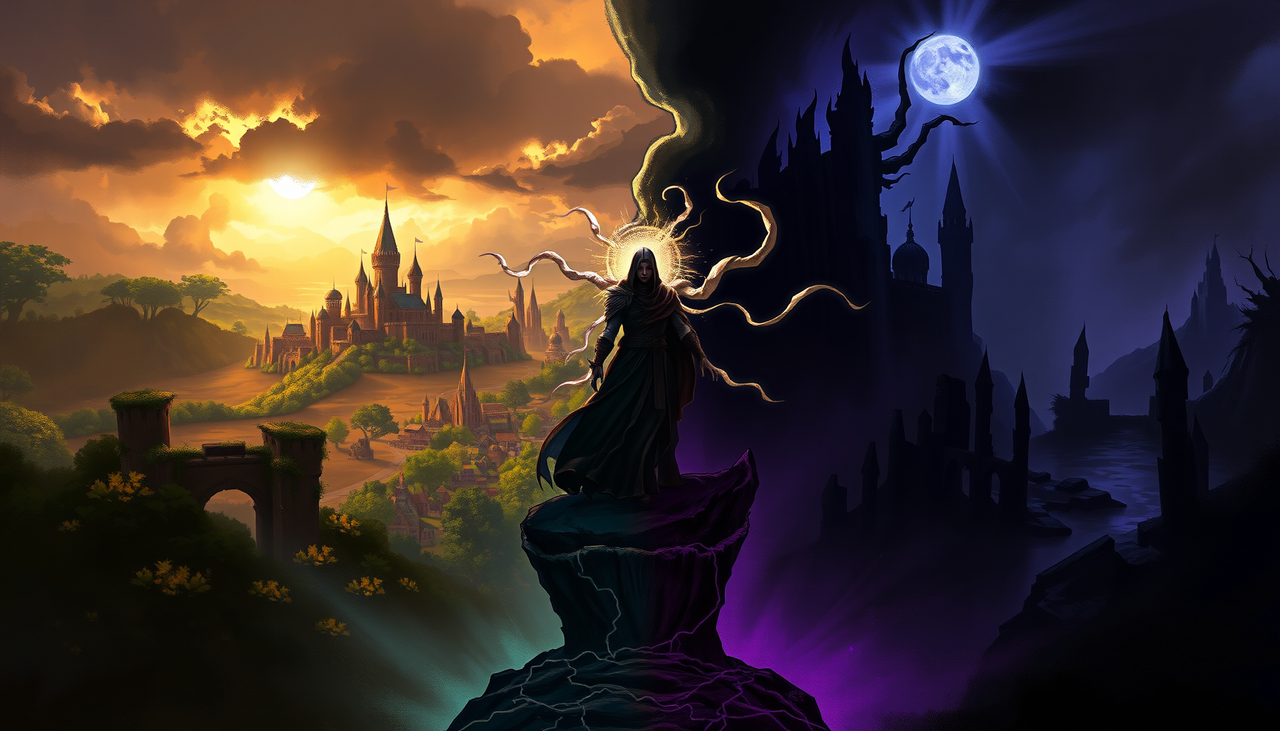 Hollowbound: Fractured Realms - Adventure RPG by Jabali AI