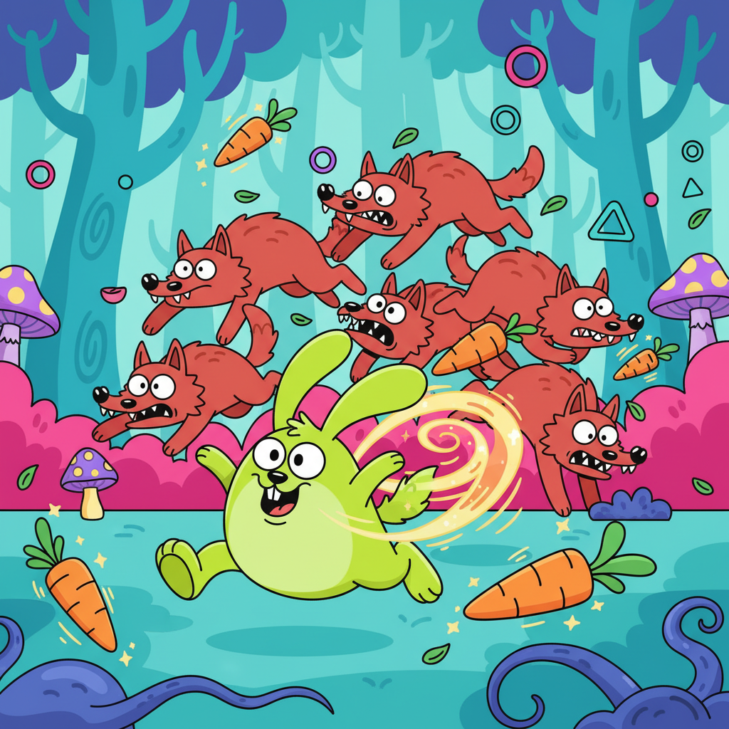 Rabbit's Great Escape - Dungeon Crawler RPG by Jabali AI