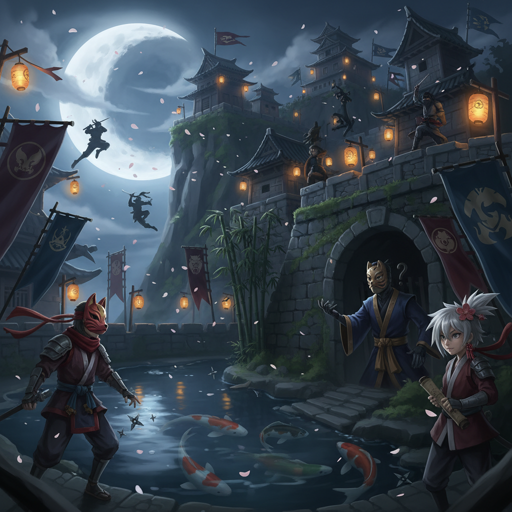 Shadow Fortress Trivia - Trivia Game by Jabali AI