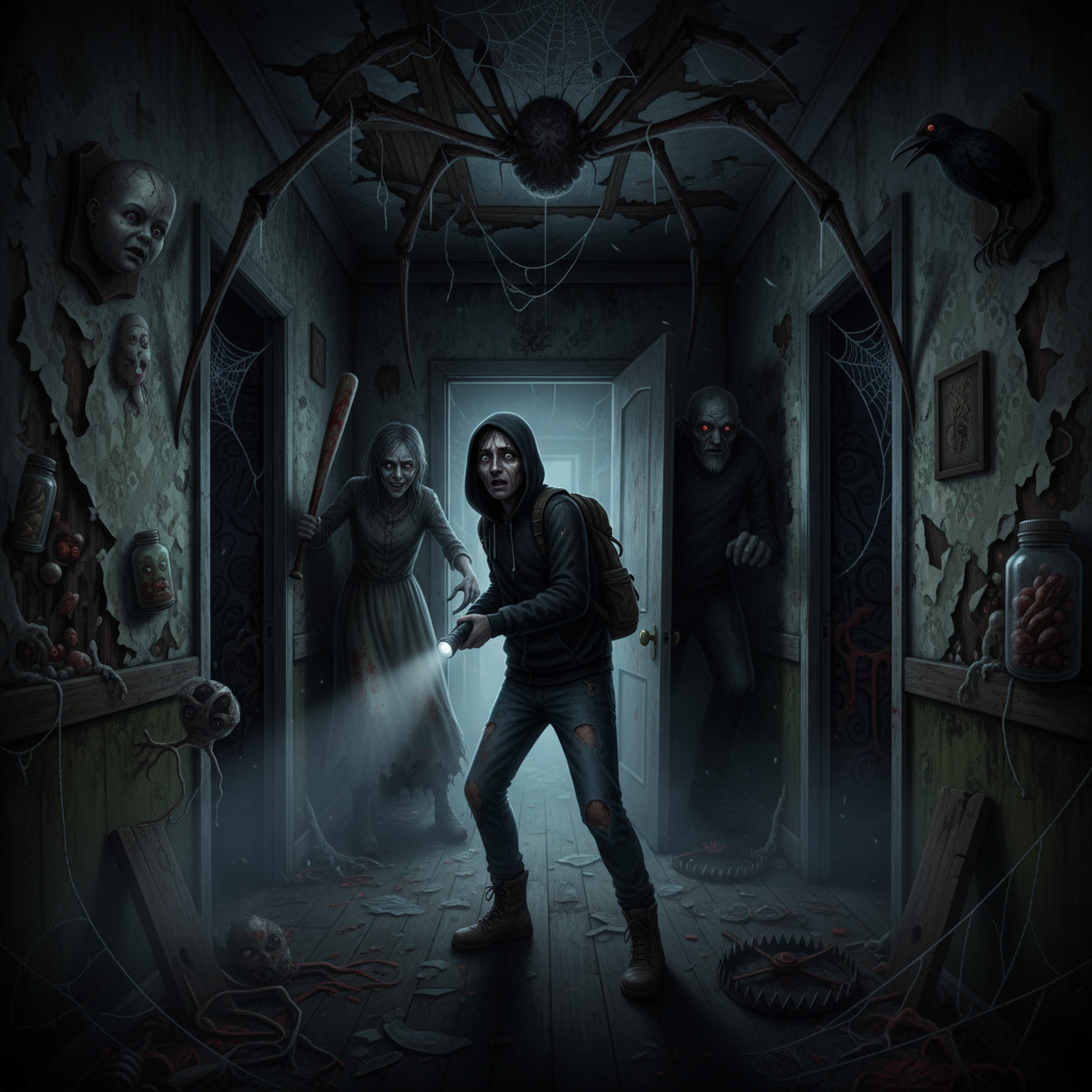 Granny's Five-Day Terror - Dungeon Crawler RPG by Jabali AI